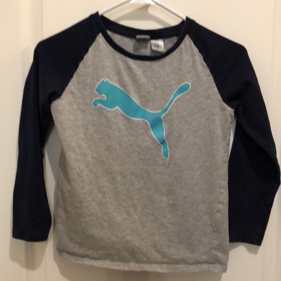 Puma | Shirts & Tops | 32 Puma Boys Long Sleeved Shirt | Poshmark